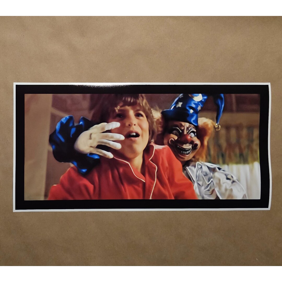 Poltergeist Clown Under Bed Movie Scene Poster 12" X 24" Horror ...