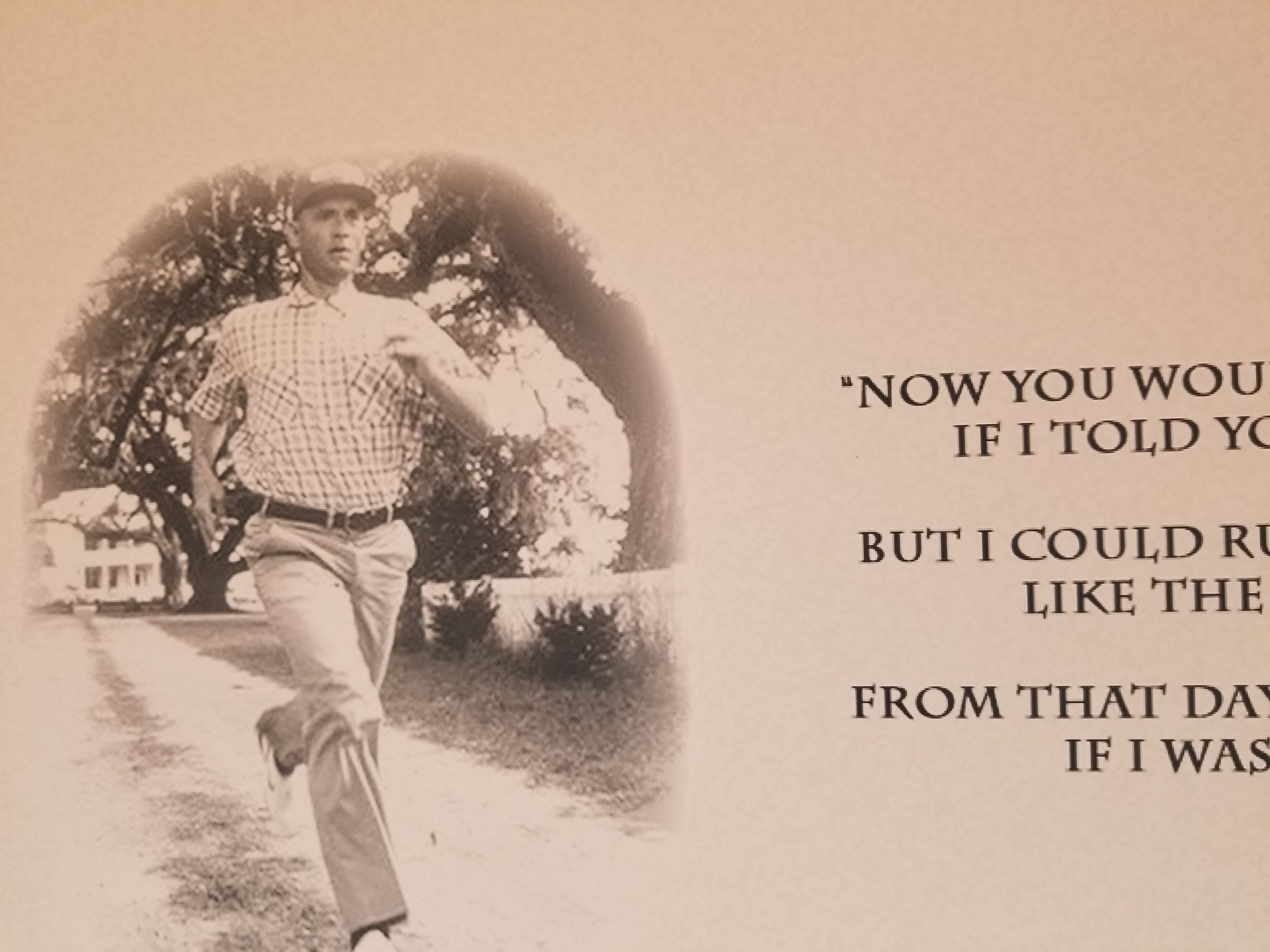 Forrest Gump Running Poster 12" X 18" - Running Motivation Exercise ...