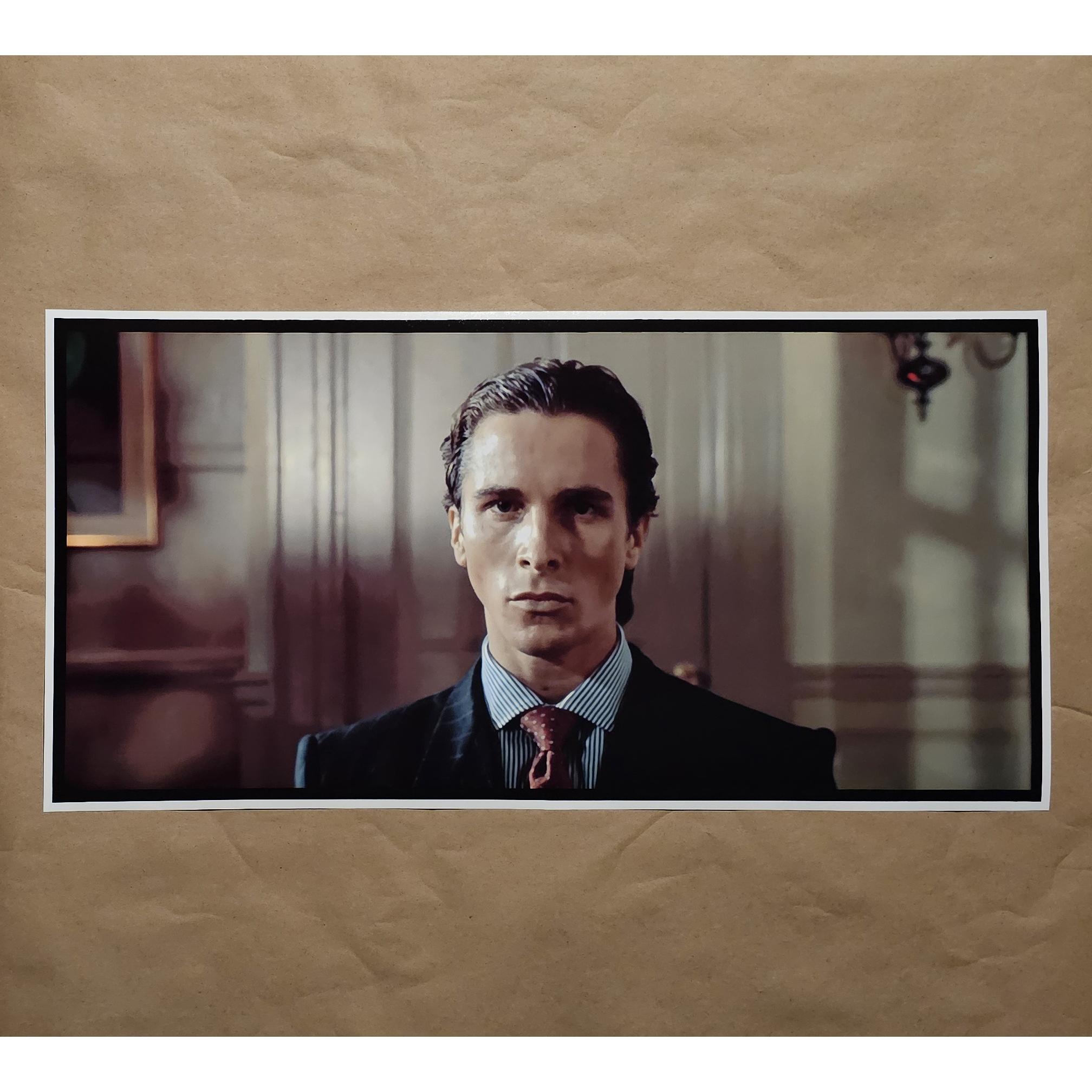 American Psycho Poster 12" X 24" Patrick Bateman End Scene Halloween ...