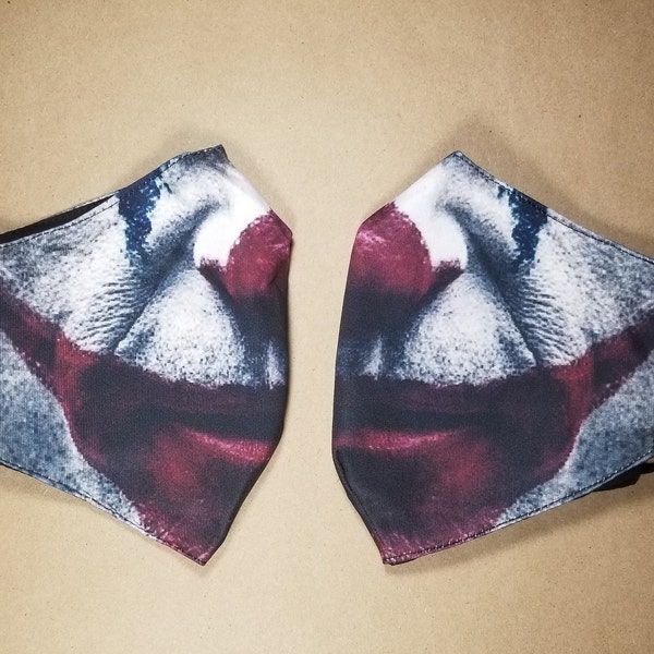 Smile Face Mask - Etsy