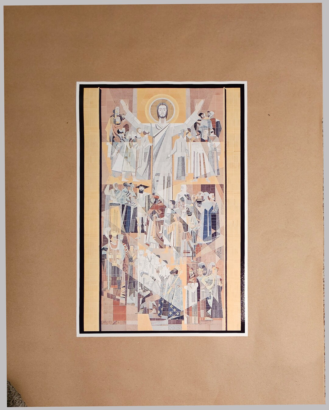 Touchdown Jesus Poster Print Art Notre Dame College Football Man Cave ...