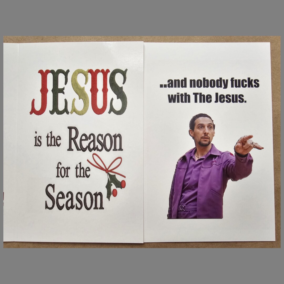 The Big Lebowski Christmas Cards - Envelopes Included - New Version ...