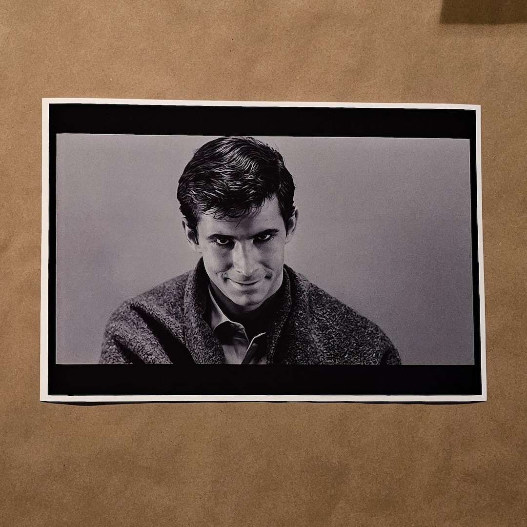 Norman Bates Psycho Movie Poster Quality Print on Photo Paper Horror ...