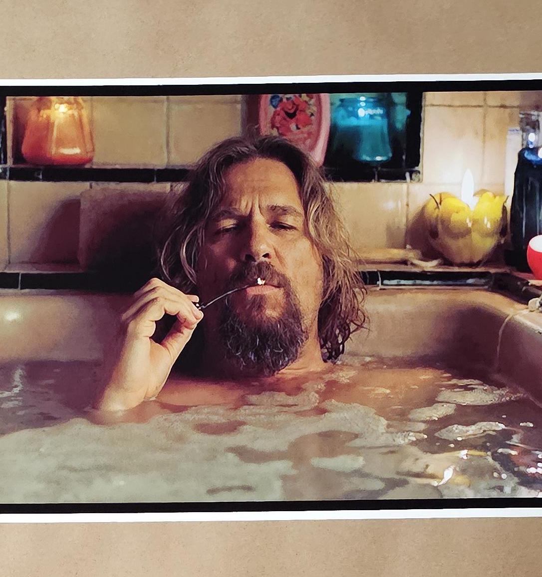 The Big Lebowski Movie Scene Print Poster 12" X 24" Bathtub Joint ...