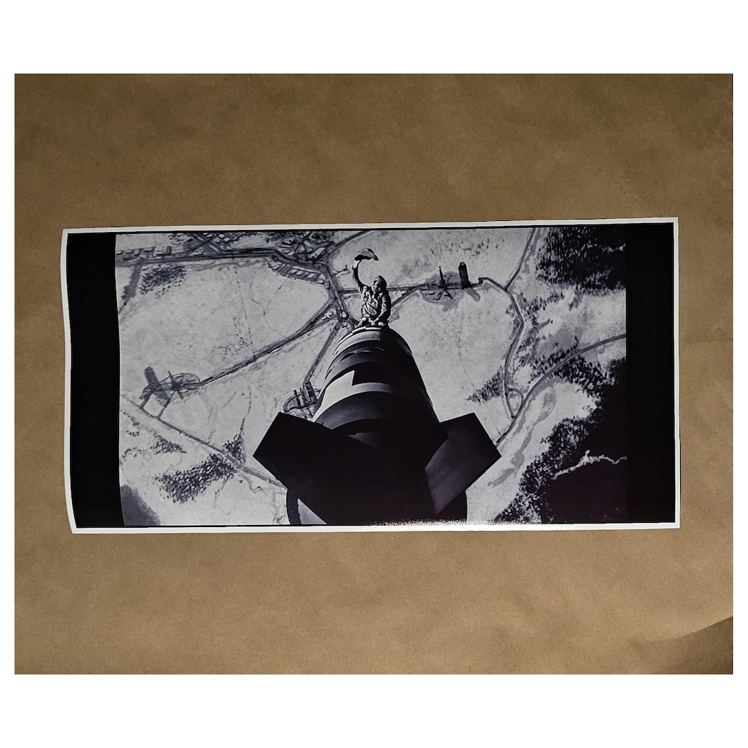 Dr Strangelove 12" X 24" Cowboy Bomb Movie Scene Poster Stanley Kubrick ...