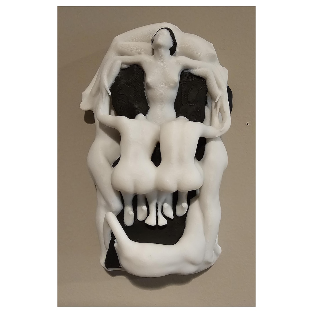 Salvadore Dali Skull Women 3D Print Wall Decor Art - Gift Valentines ...
