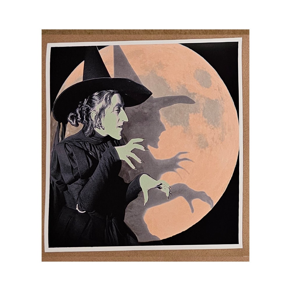 Wicked Witch Poster the Wizard of OZ Wicked Witch West Choose Style! - Etsy