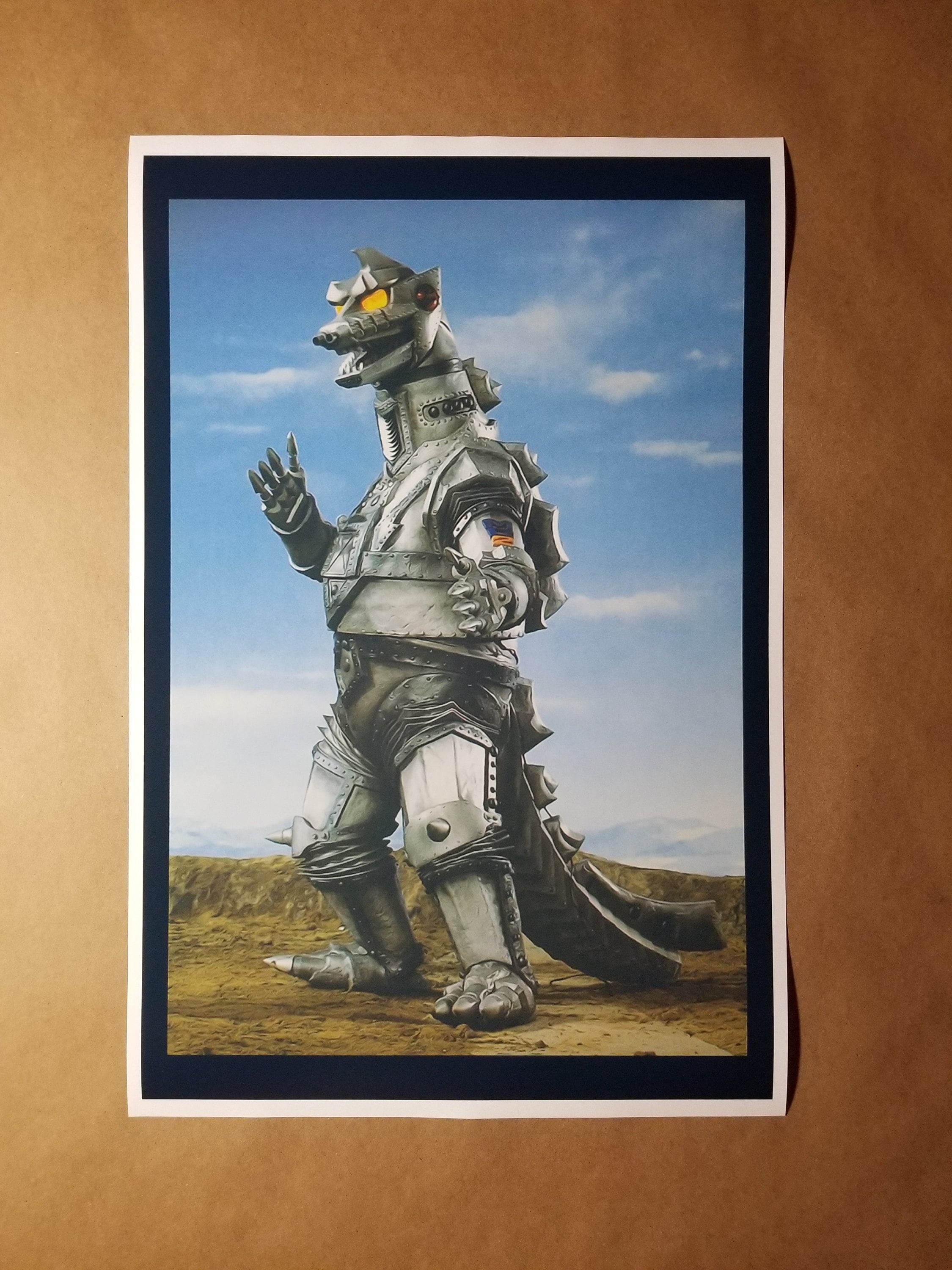 Mechazilla Poster 12 X 18 Godzilla Oriental Japanese Monster - Etsy