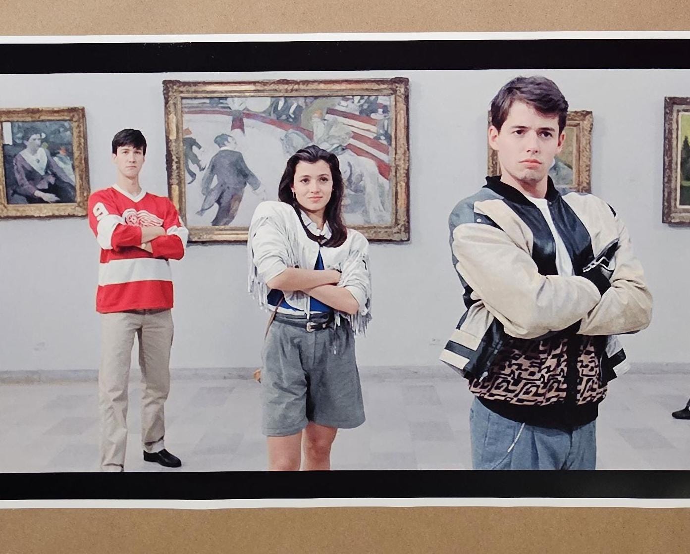 Ferris Bueller's Day off Movie Scene Poster 12" X 24" Museum High ...