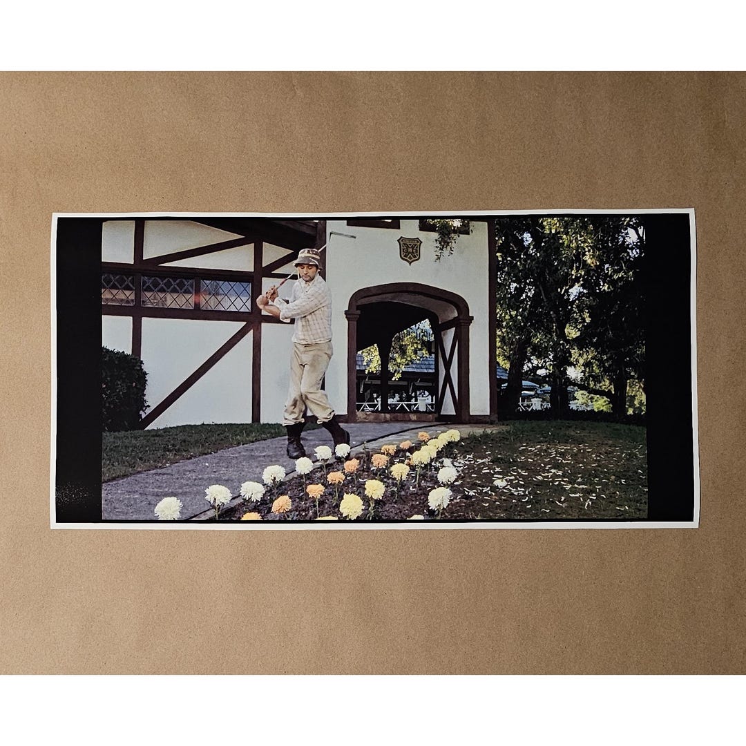 Caddyshack Movie Scene 12" X 24" Poster Bill Murray Cinderella Story ...