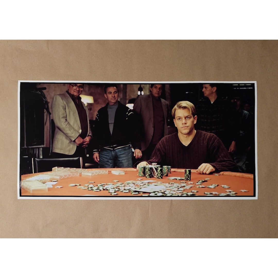 Rounders Poker 12" X 24 Poster Movie Scene Mike Game Room Man Cave ...