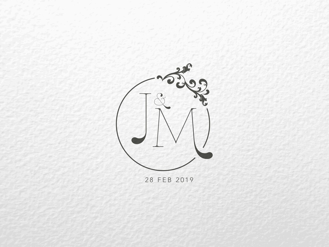 Wedding Logo Design Wedding Monogram Design Personalized Ready Made ...