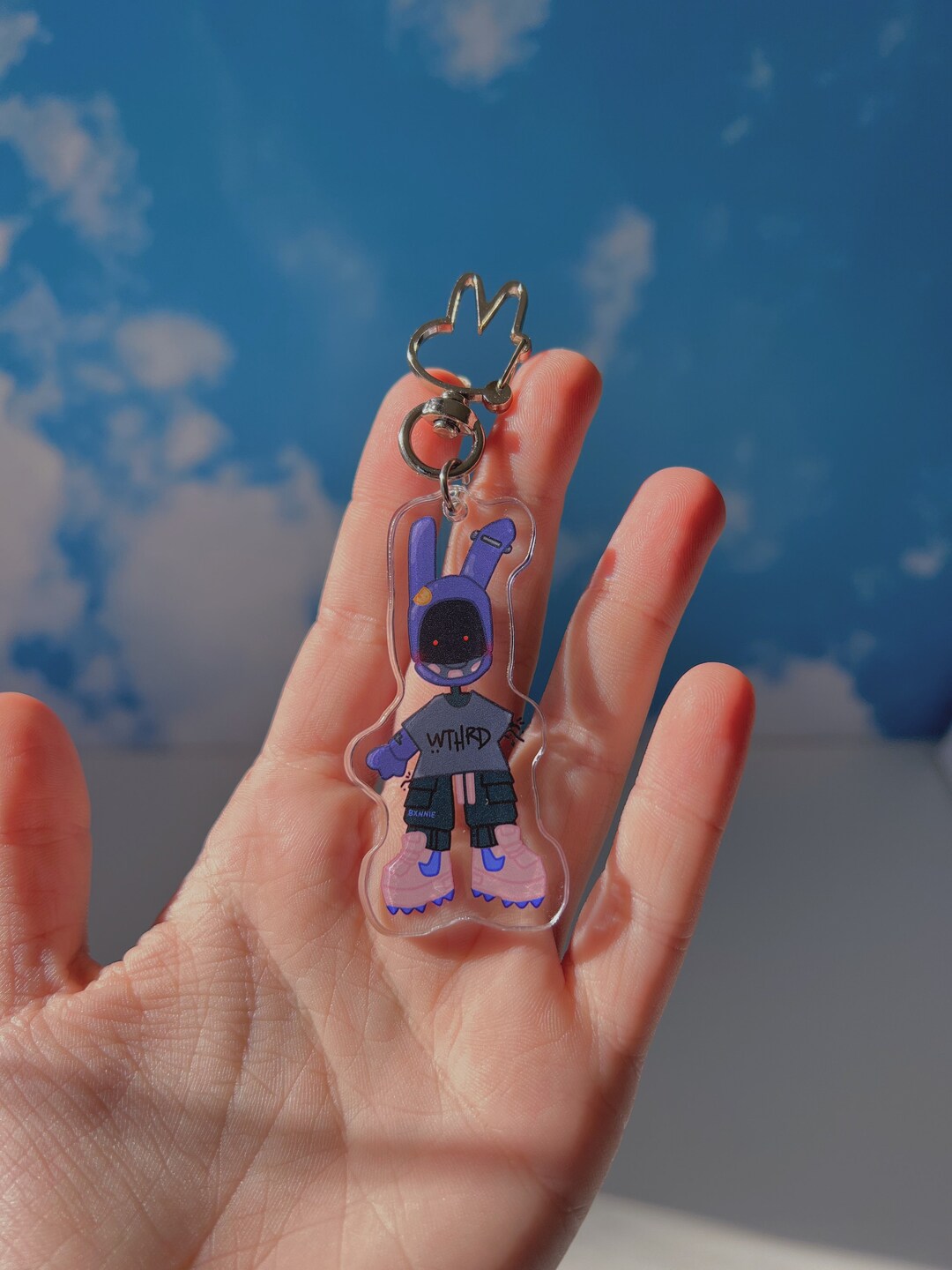 FNAF Withered Bon Acrylic Keychain - Etsy