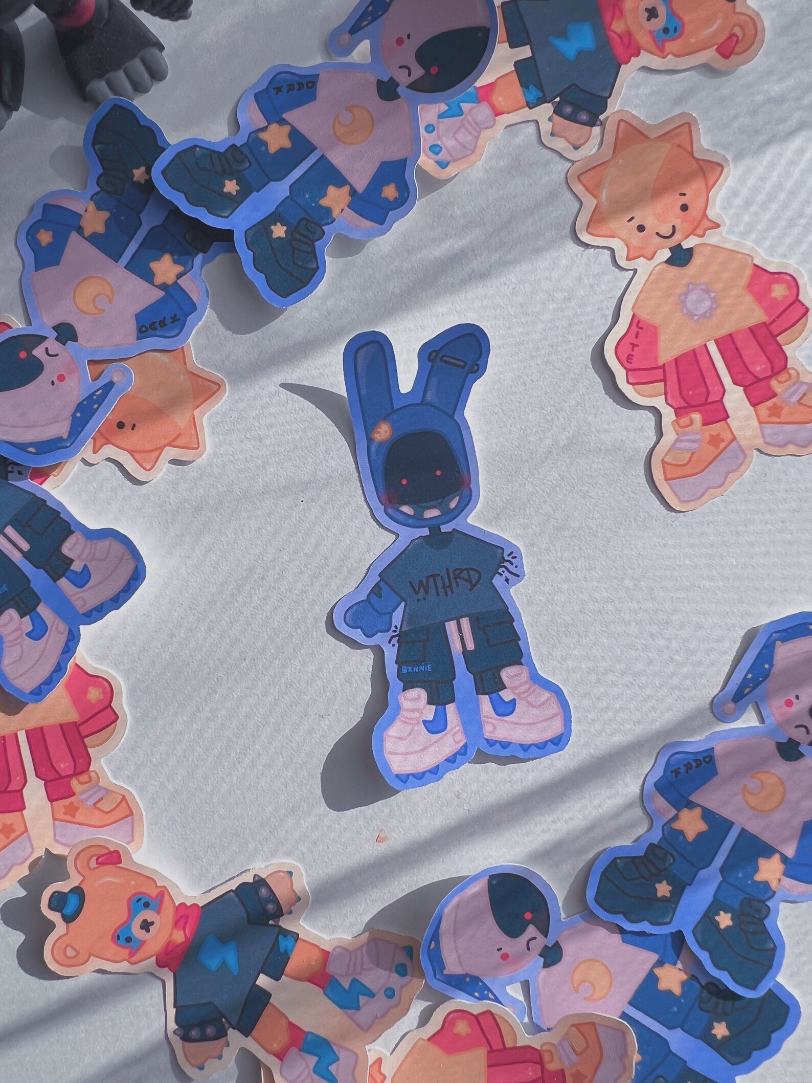 FNAF Withered Bonnie Sticker - Etsy