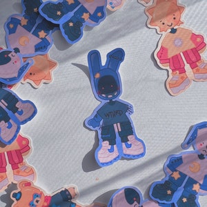 FNAF Withered Bonnie Sticker - Etsy