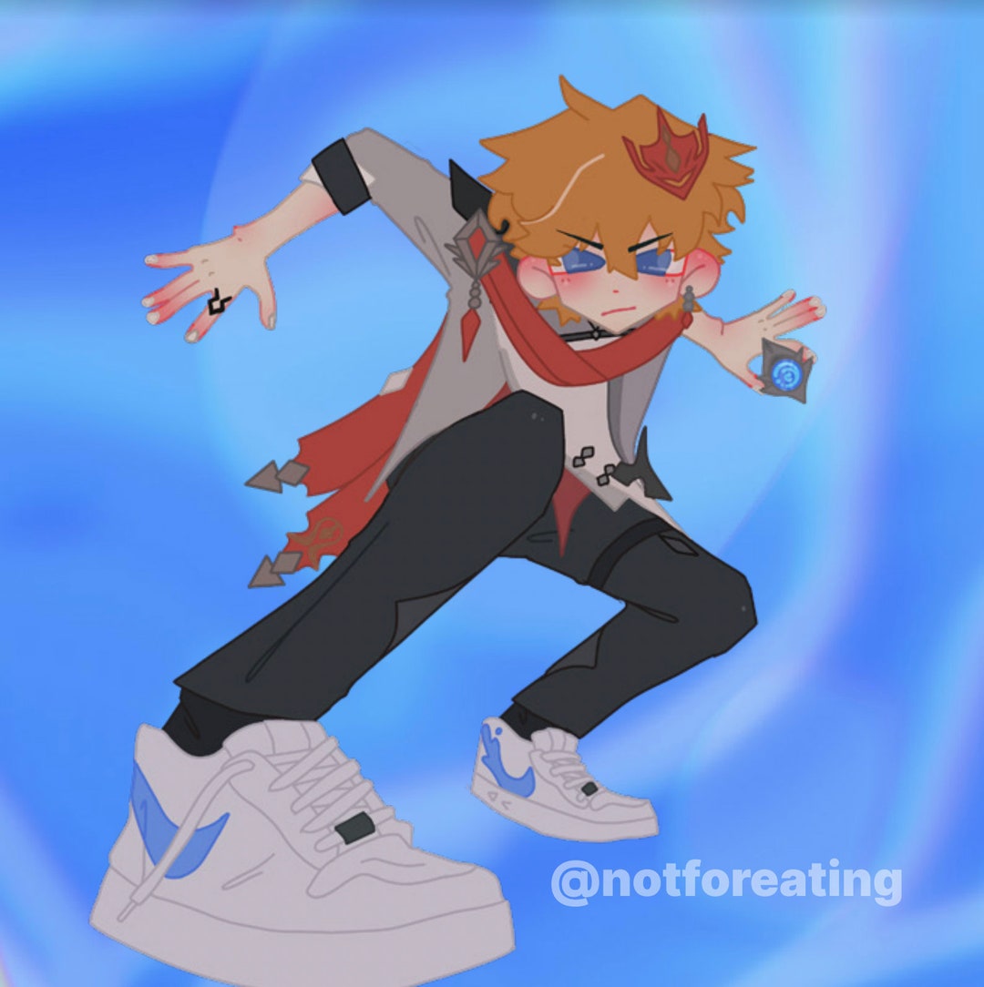 CHILDE Sticker, Genshin Impact - Etsy