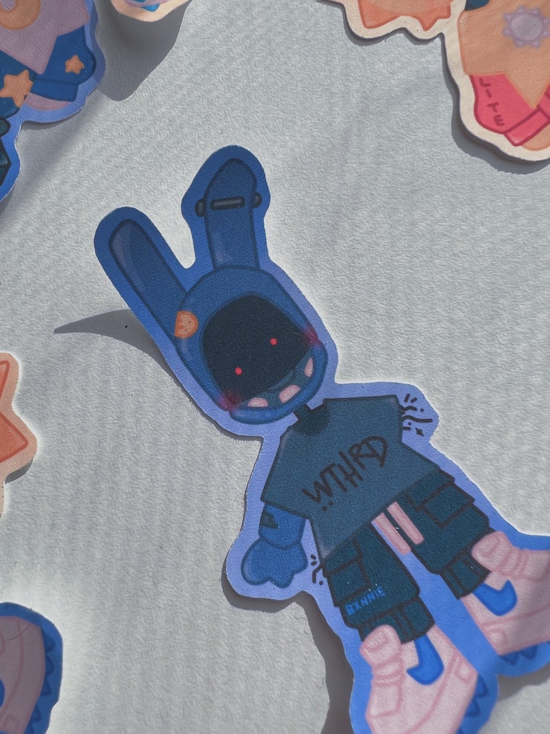 FNAF Withered Bonnie Sticker - Etsy