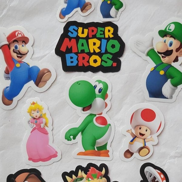 Super Mario Decal - Etsy