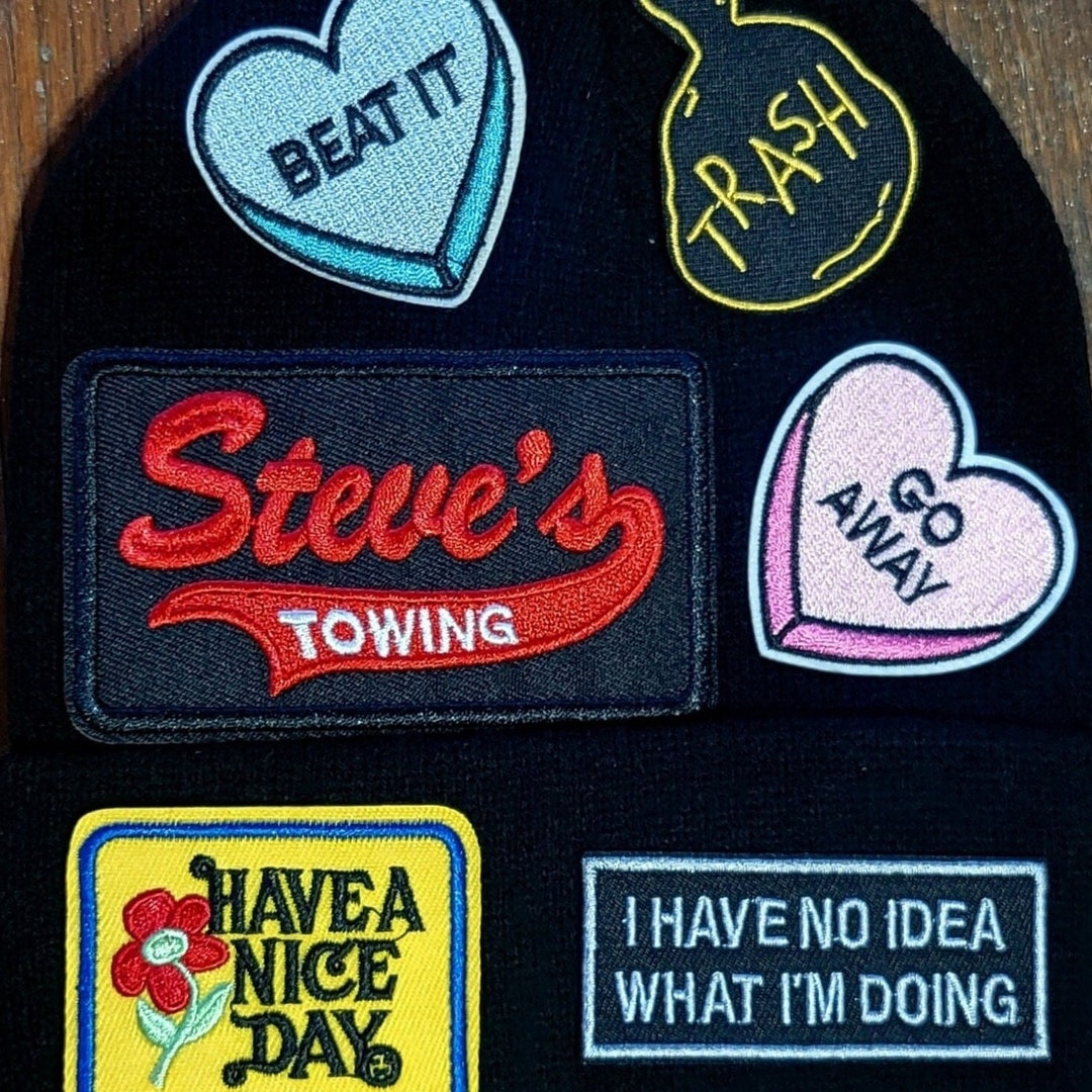 Fun Patches I Have No Idea What I'm Doing, Have A Nice Day, Go Away ...