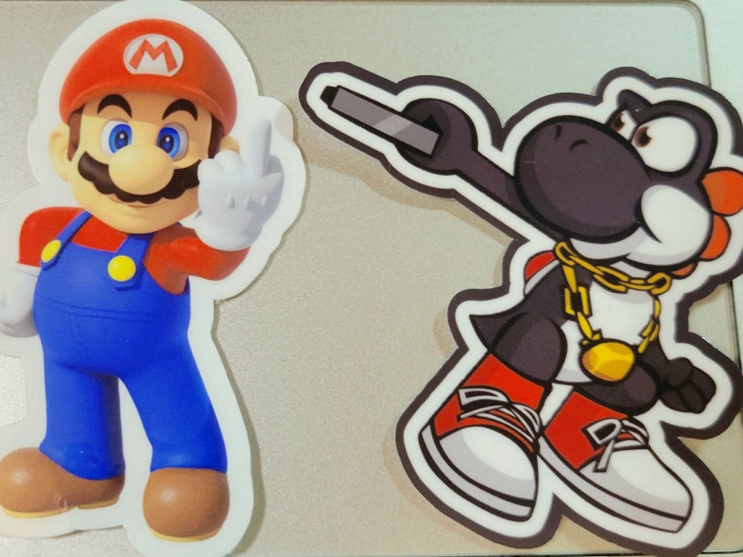 RUDE ADULT %& Funny Super bad Mario N Yoshi Bro's - Etsy