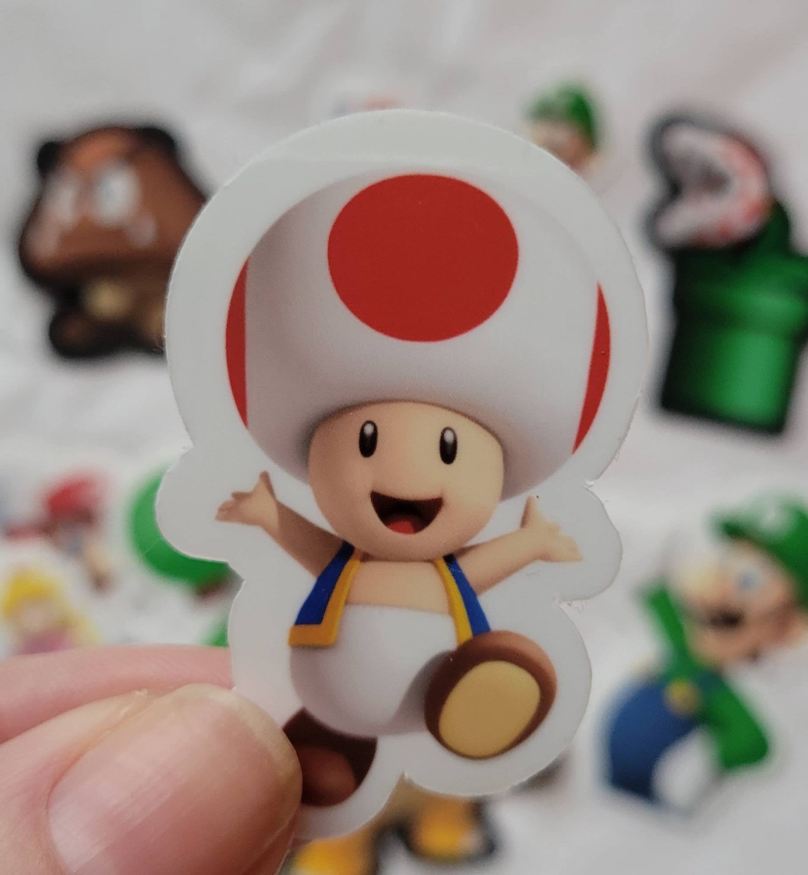 Super Mario Custom Vinyl 11 Sticker Party Packs Party - Etsy