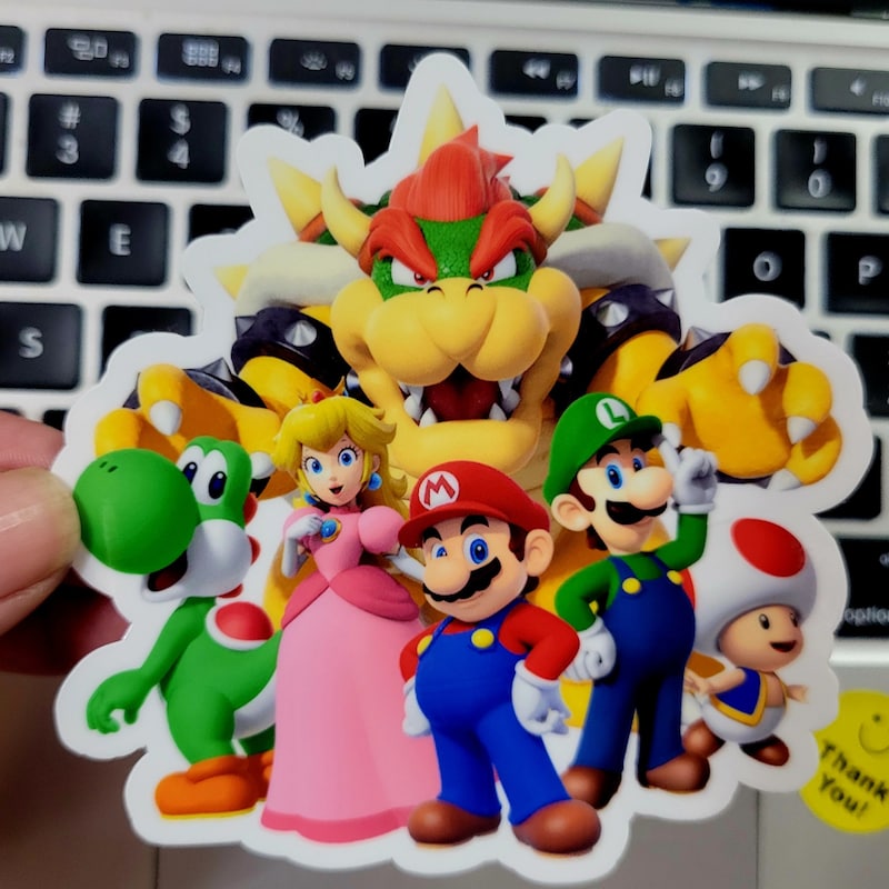 Super Mario Decal - Etsy