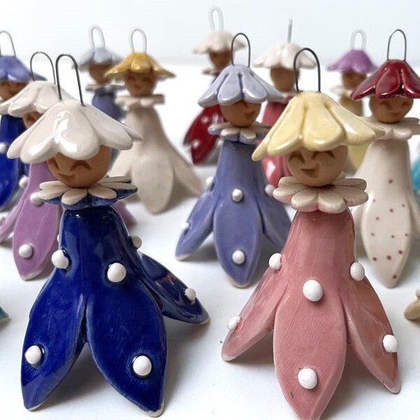 Ceramic Fairy - Etsy