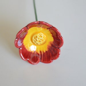 Handmade Buttercup Ceramic Flower, Ranunculus - Etsy
