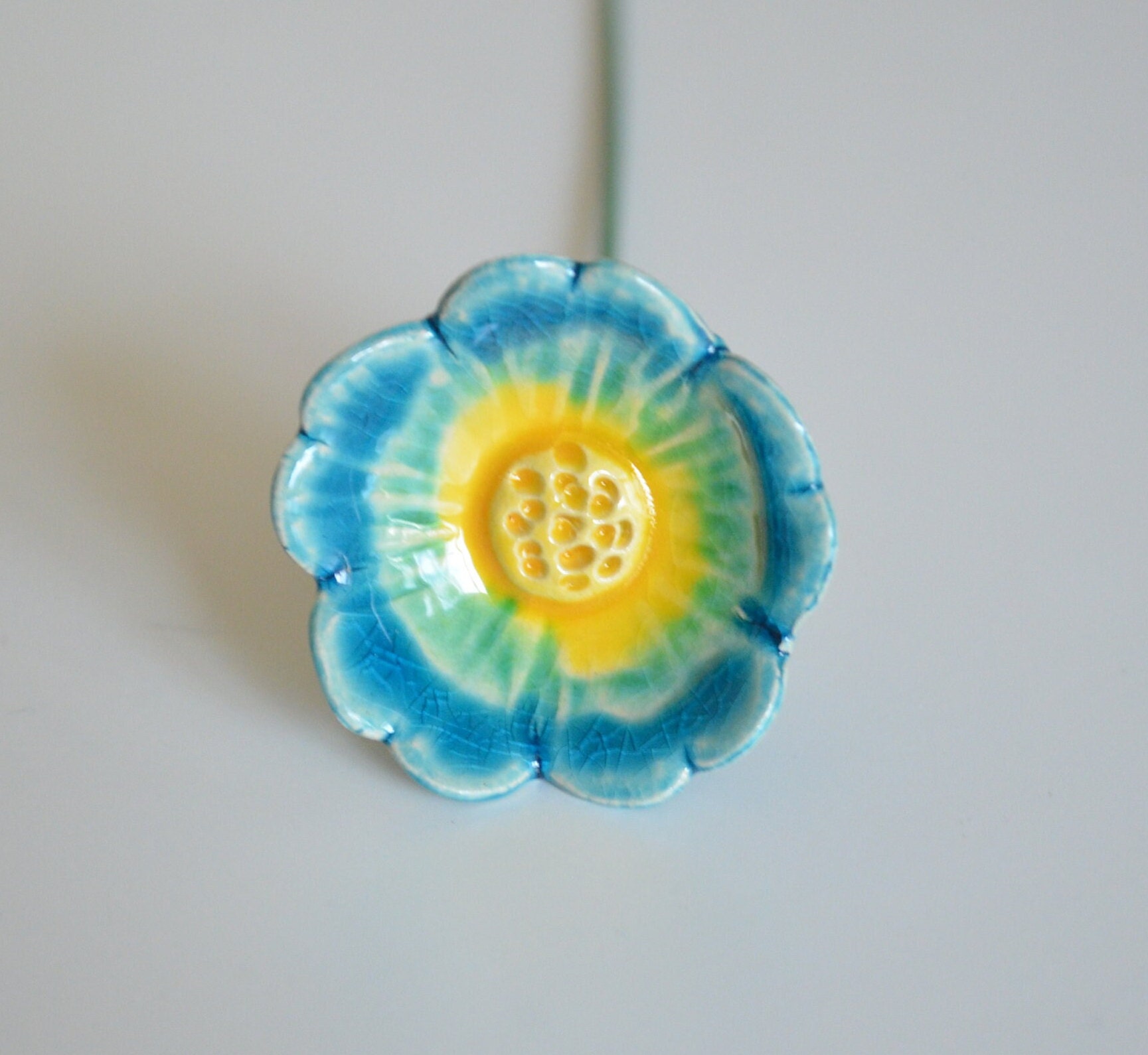 Handmade Buttercup Ceramic Flower, Ranunculus - Etsy