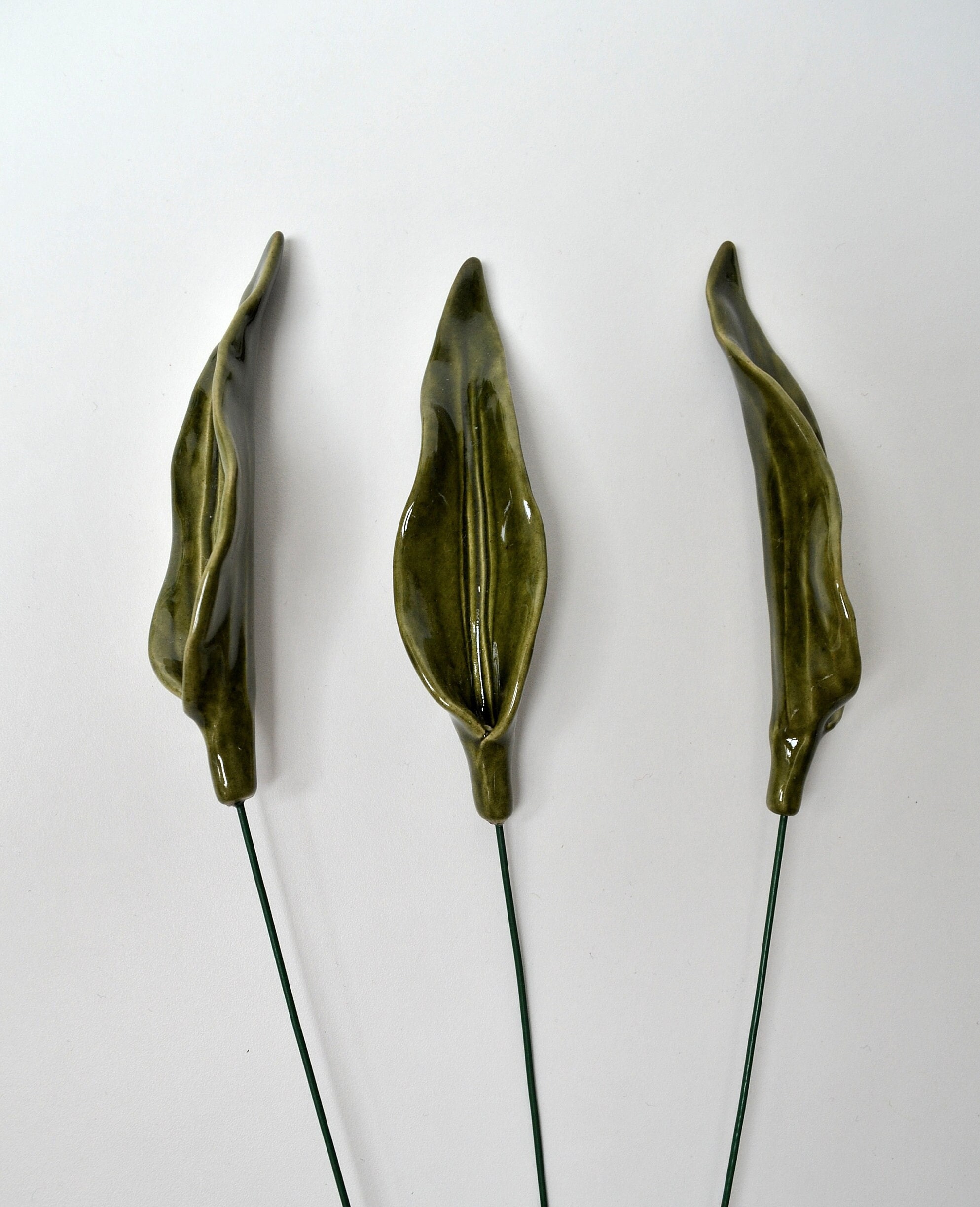 Handmade Ceramic Tulip Big Size Ceramic Flower - Etsy