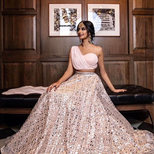 Indian One Shoulder Outfit - Etsy