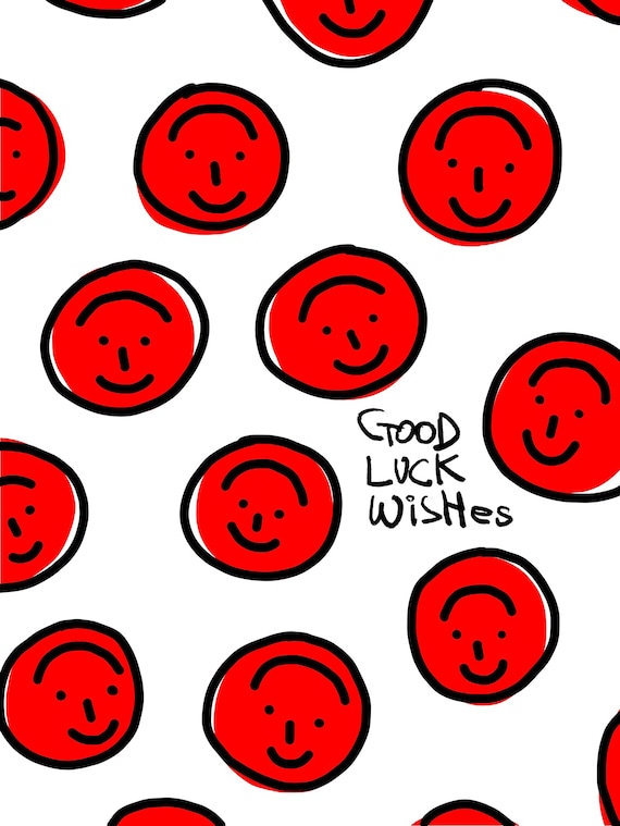Goodluck Poster Printable - Etsy