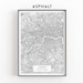 Any City Map, Custom Map, Custom Map Poster, Any City, Any Town ...