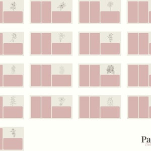 Blush Pink Digital Background 2021 - 2022, Minimalist Calendar Desktop ...