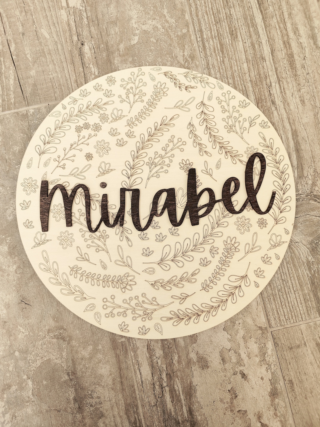 16 Inch Custom Name Sign - Etsy