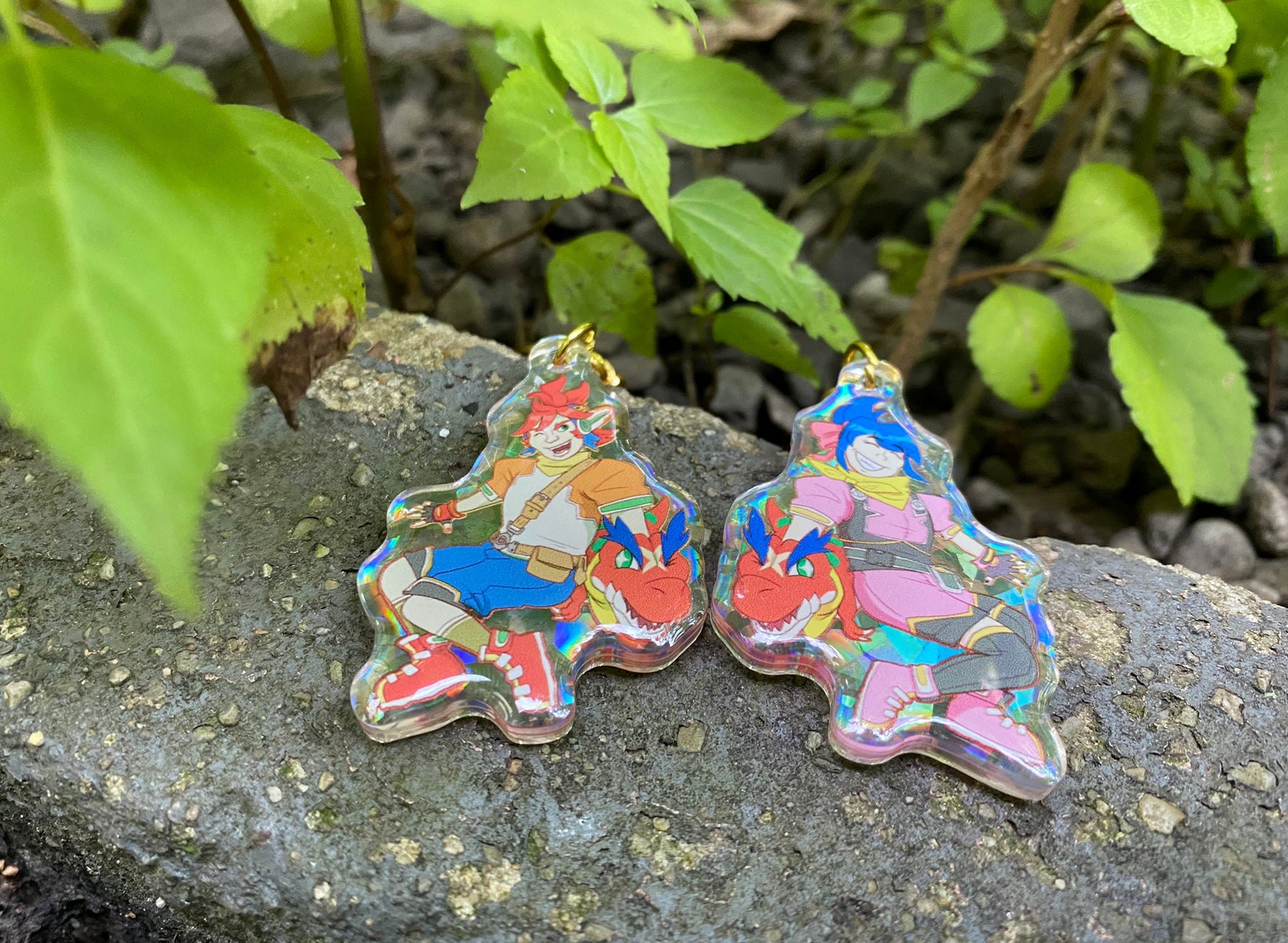 Fossil Fighters Main Characters Charms - Etsy