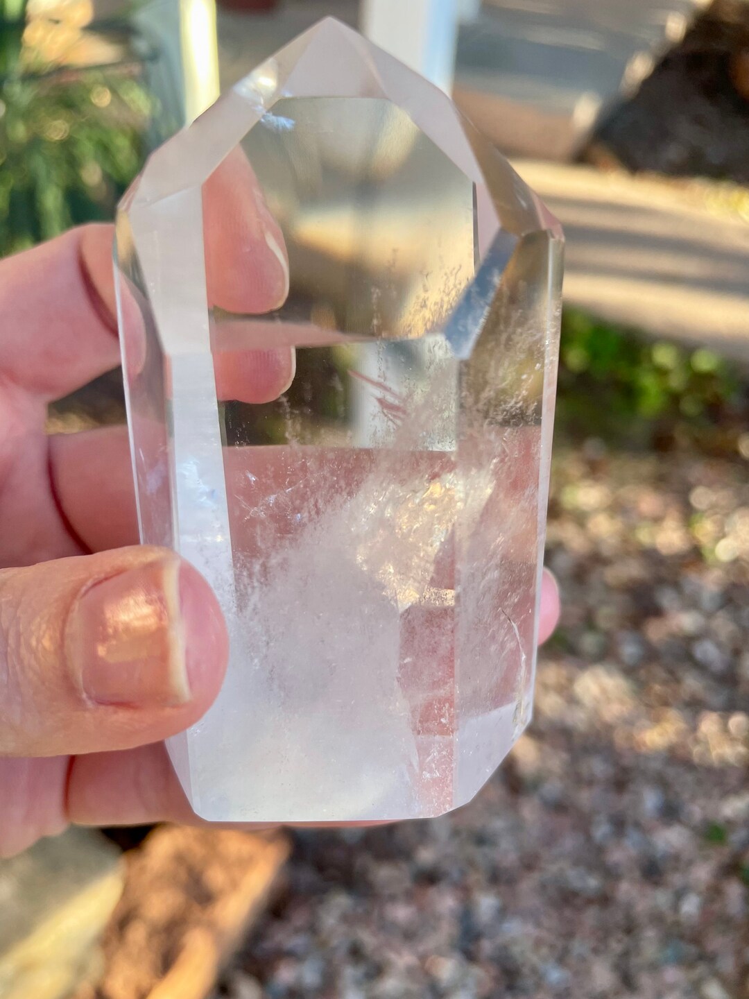 BEAUTIFUL Clear Quartz Towers | You Choose | Healing | Master Crystal ...