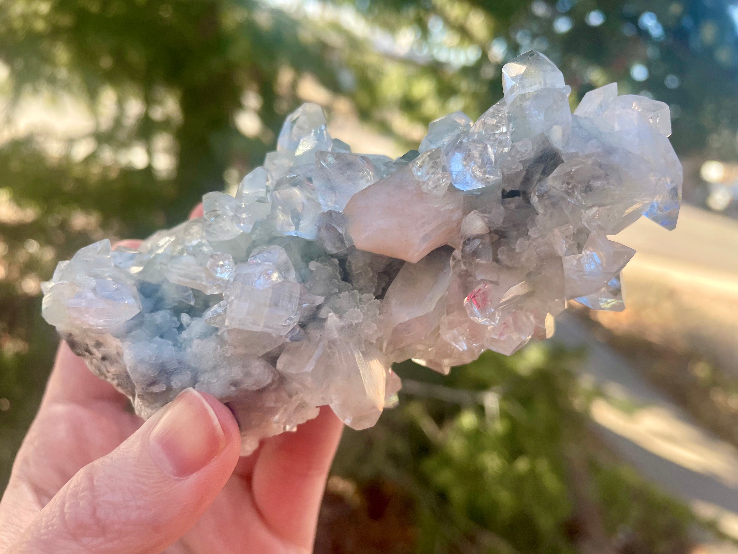 Huge Stunningly Gorgeous Apophyllite/peach Stilbite Specimen - Etsy