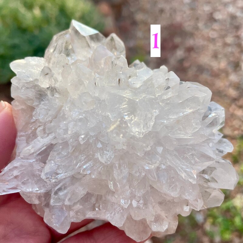 Clear Quartz Cluster - Etsy