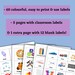 60 Digital Printable Classroom Labels| Instant Download| Printable ...