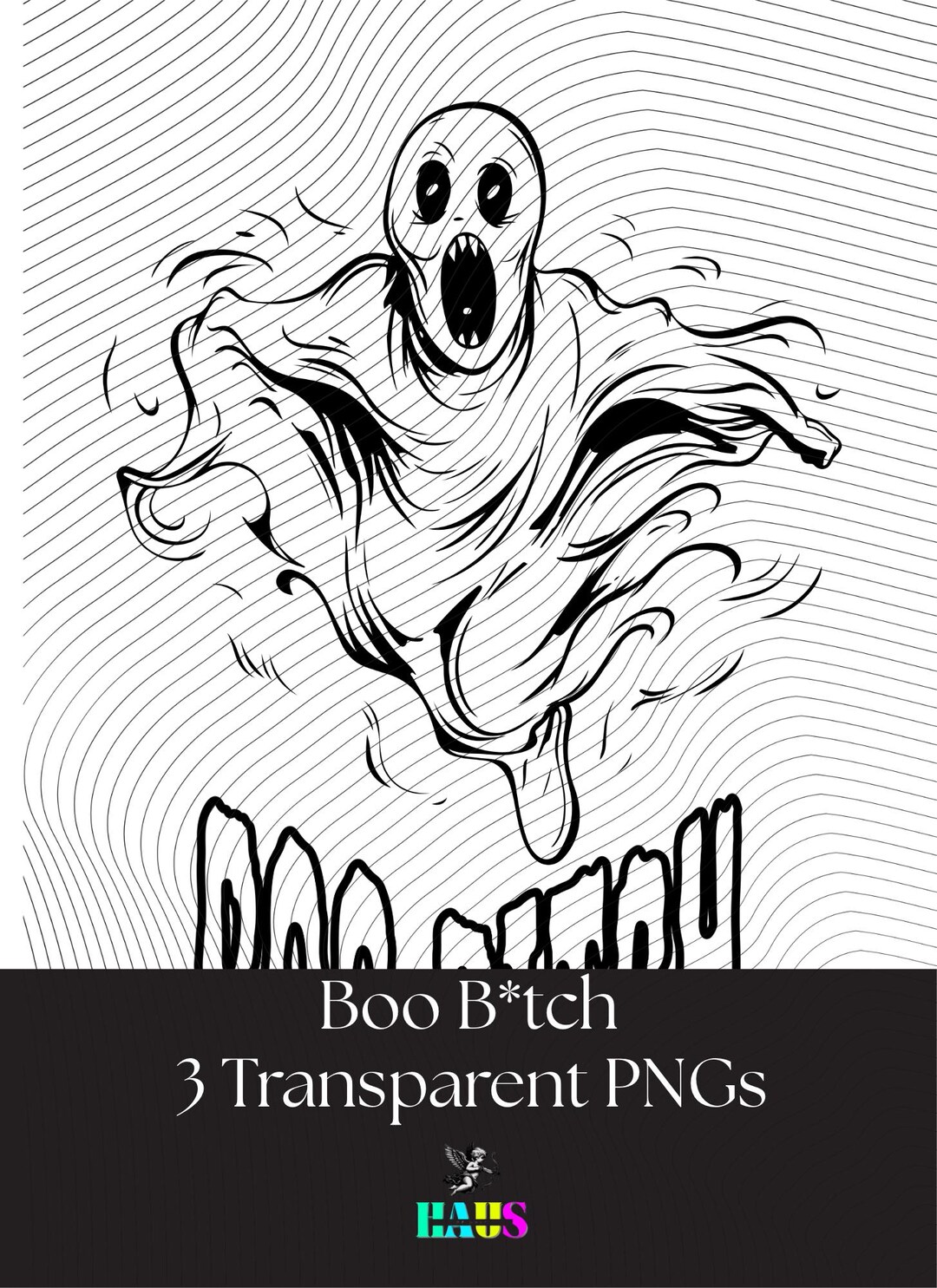 Boo garce PNG | Clipart Halloween drôle de fantôme | Impertinent et ...