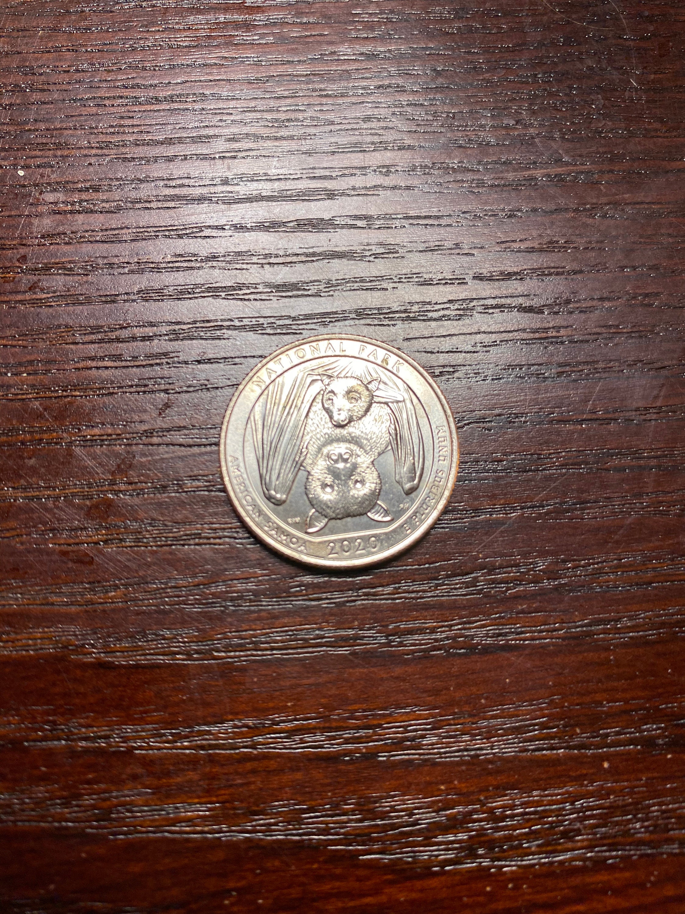 Rare 2020 American Samoa Bat Coin | Etsy