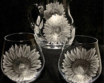 Sangria Pitcher Set - Etsy