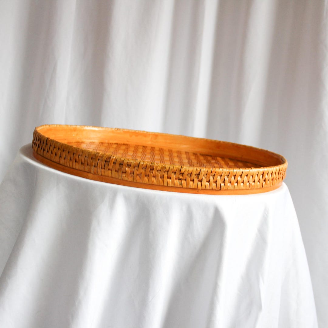 Oval Woven Basket - Etsy