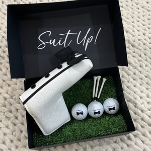 Best Groomsmen Proposal Gift! Golf Putter Head Covers, Wedding Golf ...