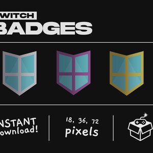 Twitch Subscriber Badges / Bit Badges / Old School Runescape God ...