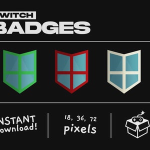 Twitch Subscriber Badges / Bit Badges / Old School Runescape God ...
