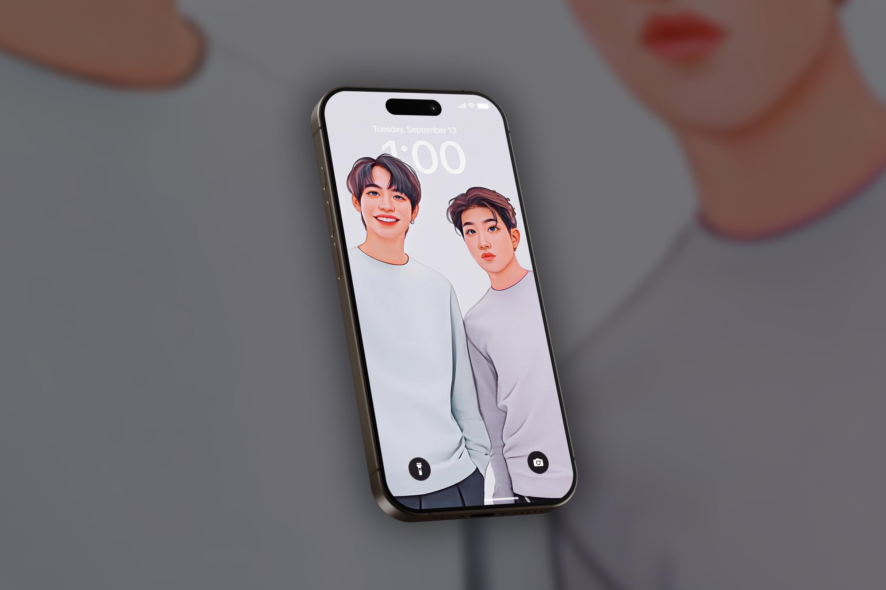 Firstkhao Lockscreen Wallpaper the Eclipse GMMTV Only Friends Moonlight ...