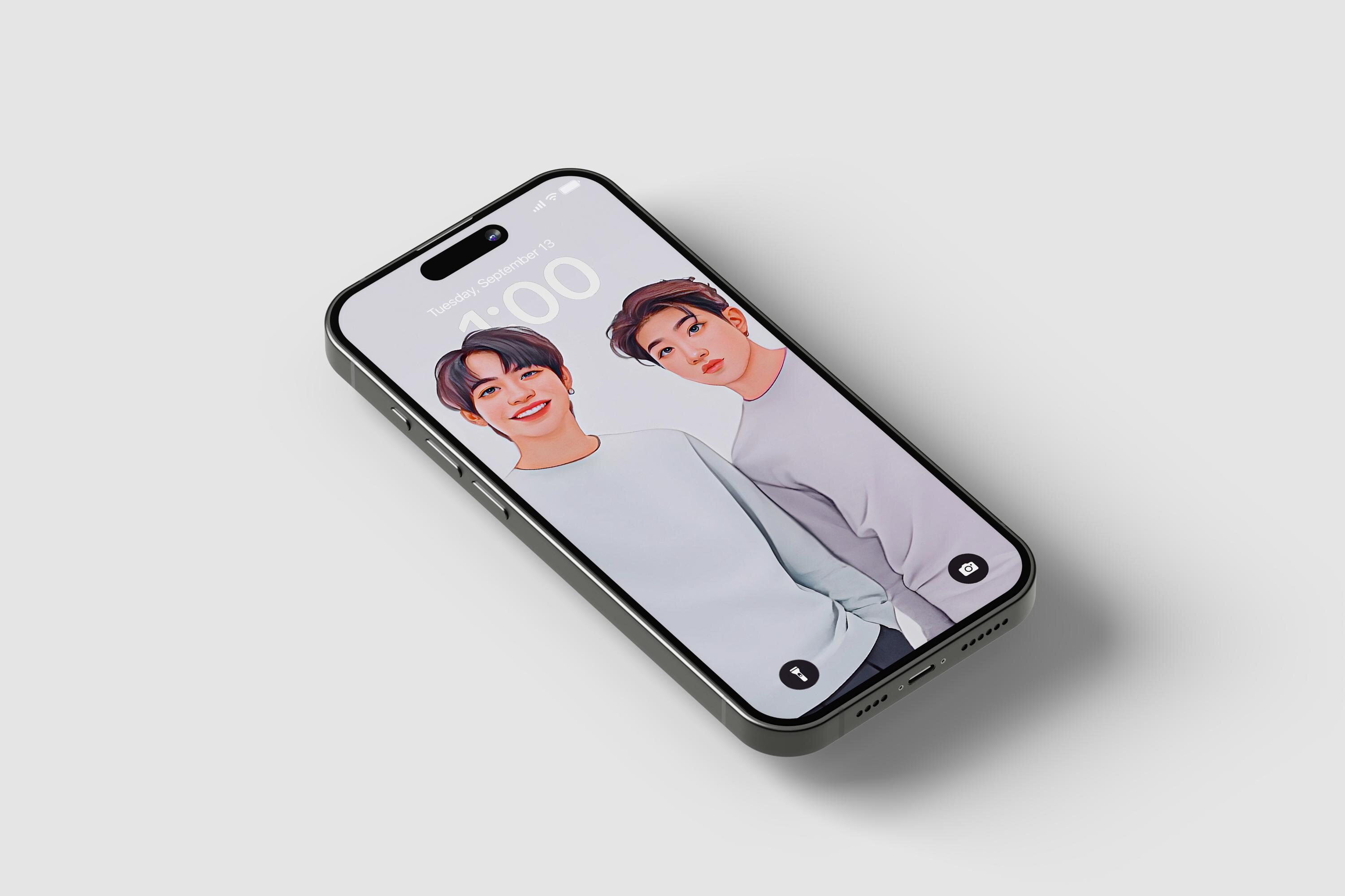 Firstkhao Lockscreen Wallpaper the Eclipse GMMTV Only Friends Moonlight ...