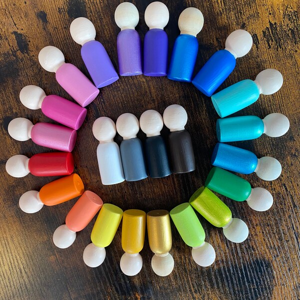 Peg People - Etsy